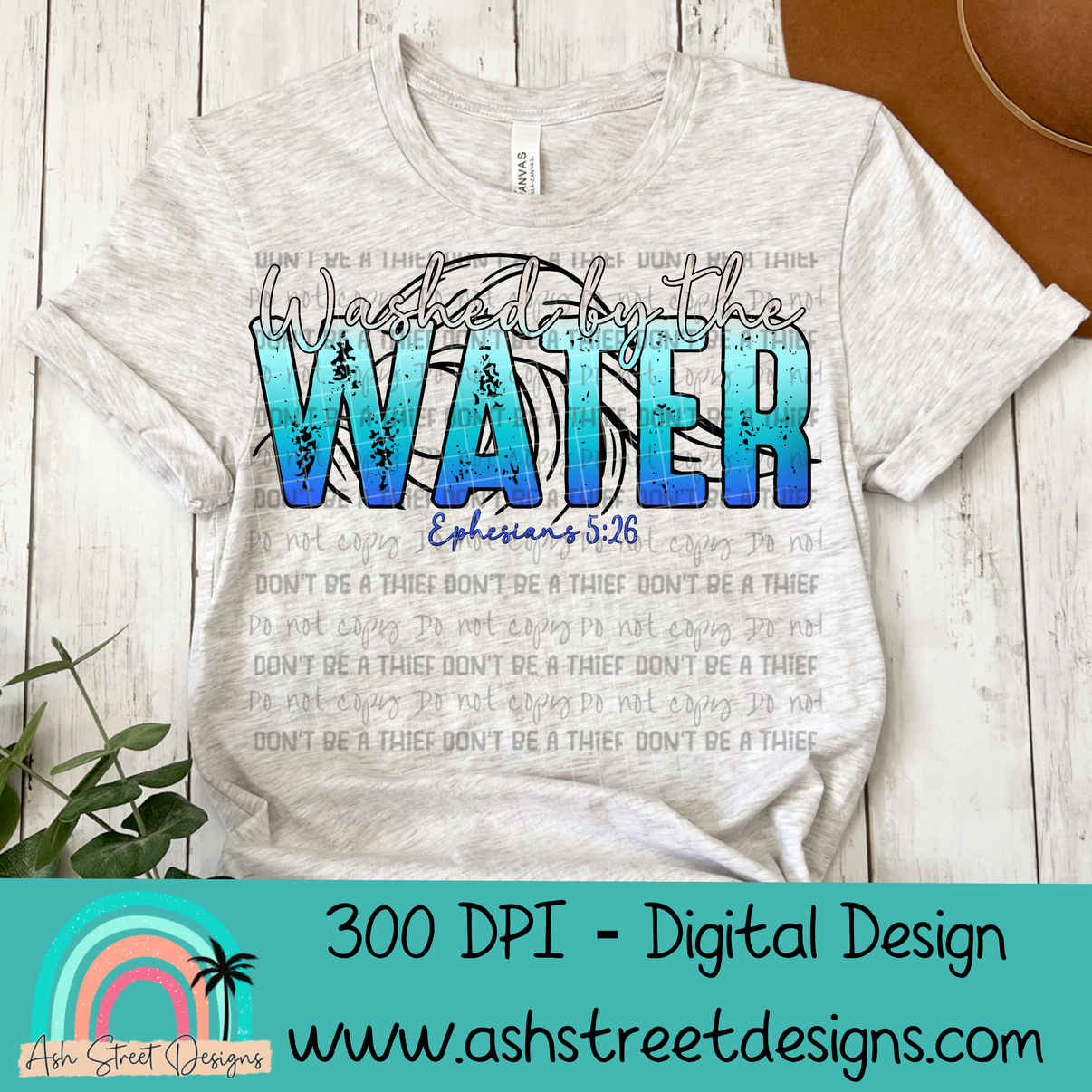 Washed by the water – Ash Street Designs